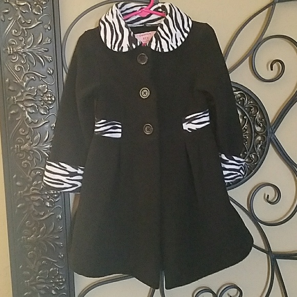Copper Key | Jackets & Coats | Copper Key Girls Zebra Print Fleece ...